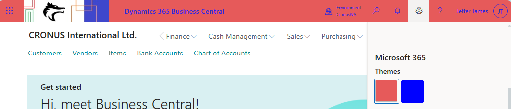 Custom themes, Logos and Colors in Business Central 📔🌈 – Gerardo ...