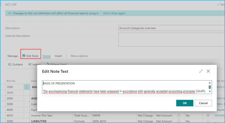📝 Adding Notes to Financial Report Lines 📊 – Gerardo Rentería Blog
